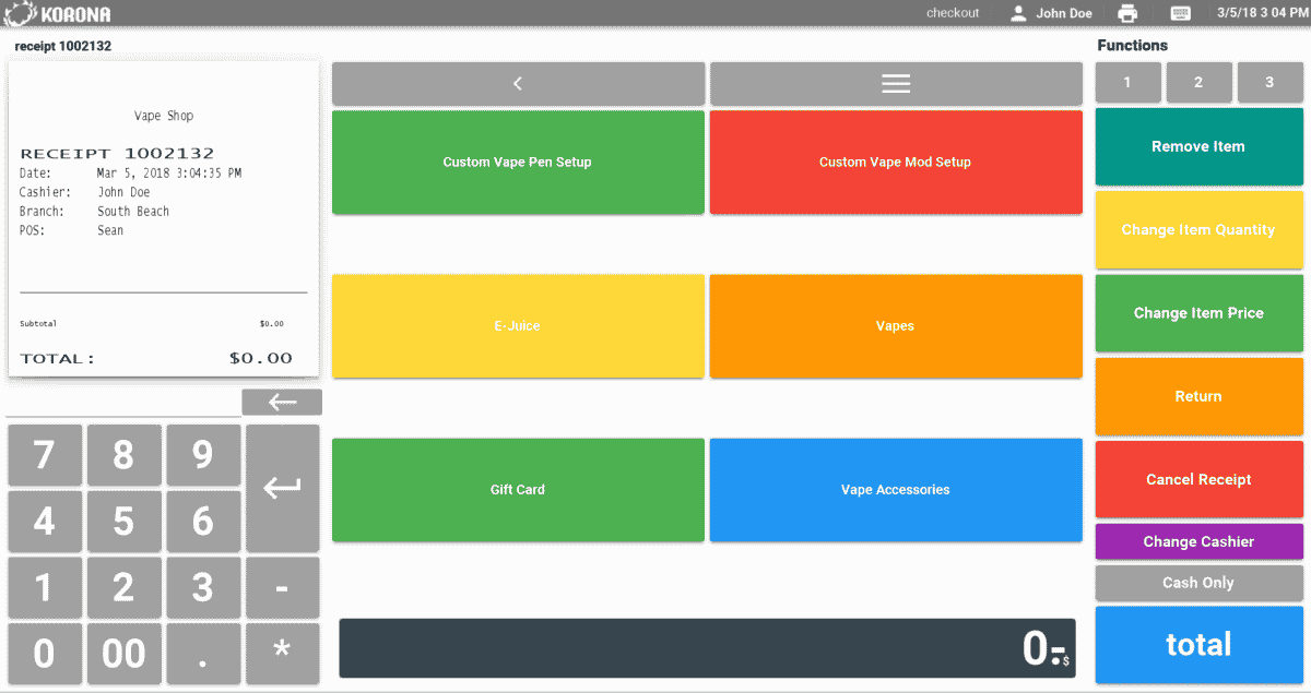 POS System Software | KORONA Point of Sale Software
