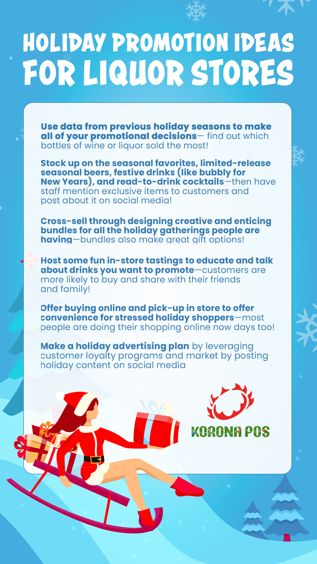 Holiday Promotion Ideas For Liquor Stores - KORONA POS