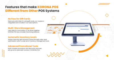 POS Features That Set KORONA POS Apart